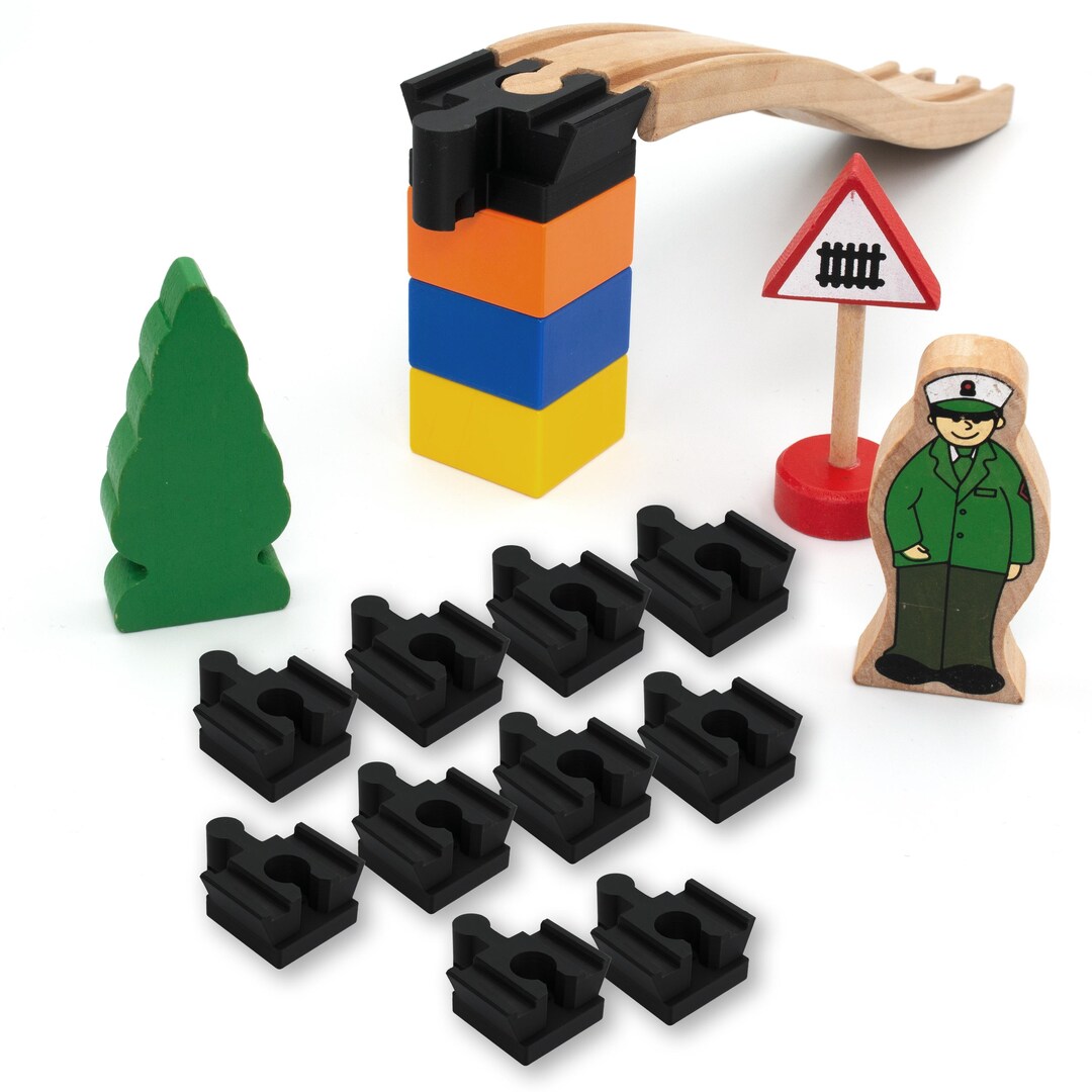 Brio Duplo Connectors, Compatible Adapter, Combines Both Systems, Rail ...