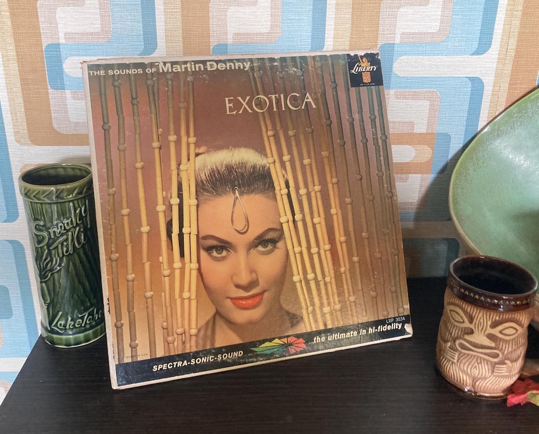Martin Denny Tiki Music Lounge Record Vinyl Exotica - Etsy