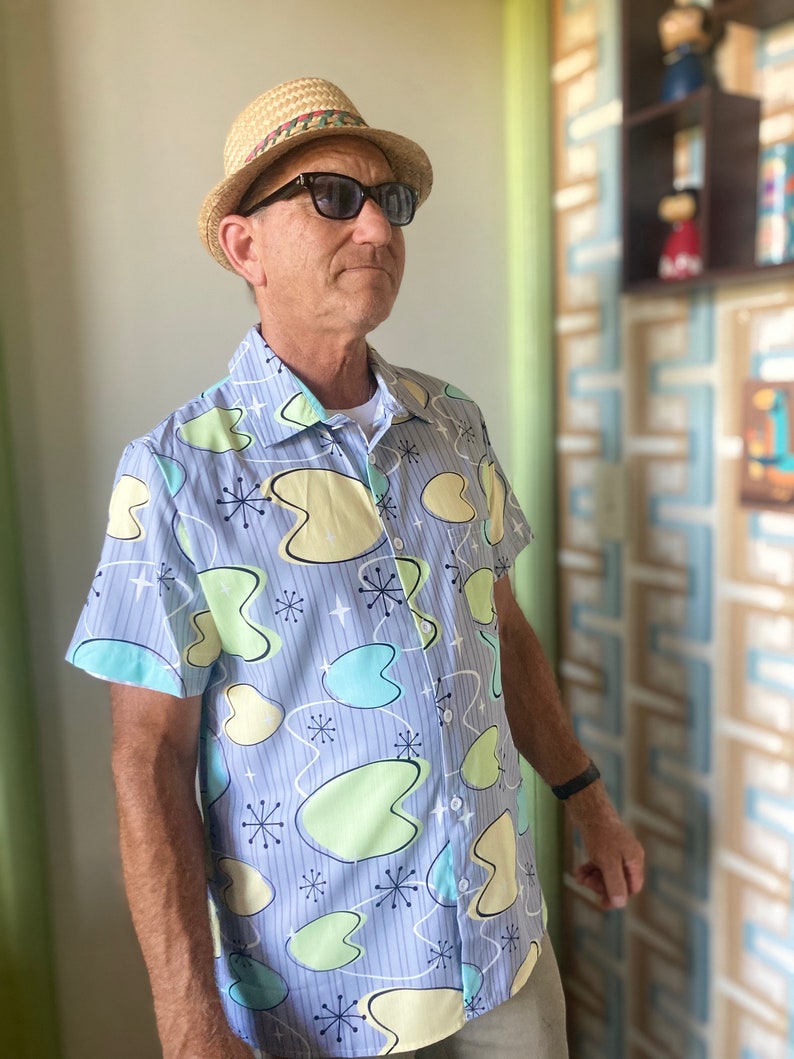 Vintage Inspired Retro 50's Shirt Cocktail Hour - Etsy