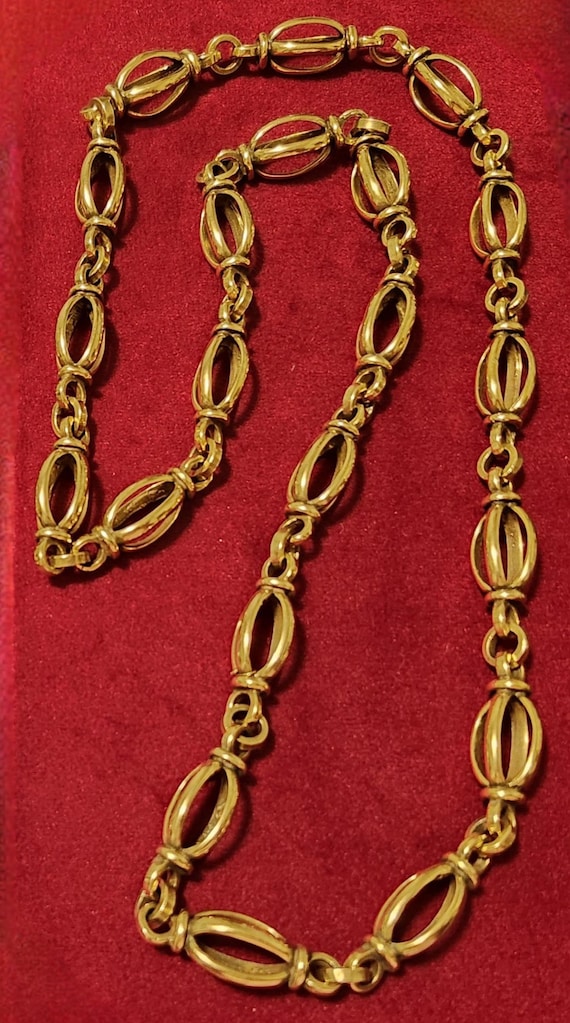 15th Century Renaissance Chain Necklace - Gem