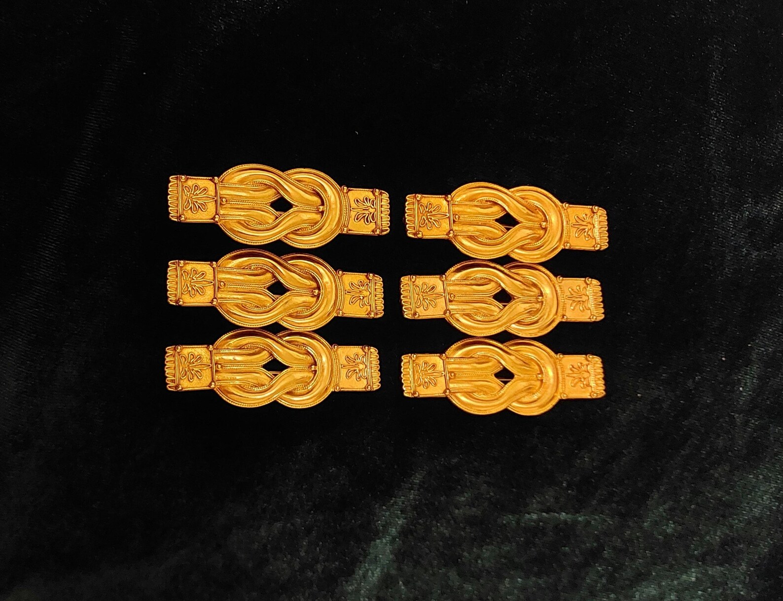 A Matched Pair of Greek Herakles Knot Brooches - 3rd Century BC ...