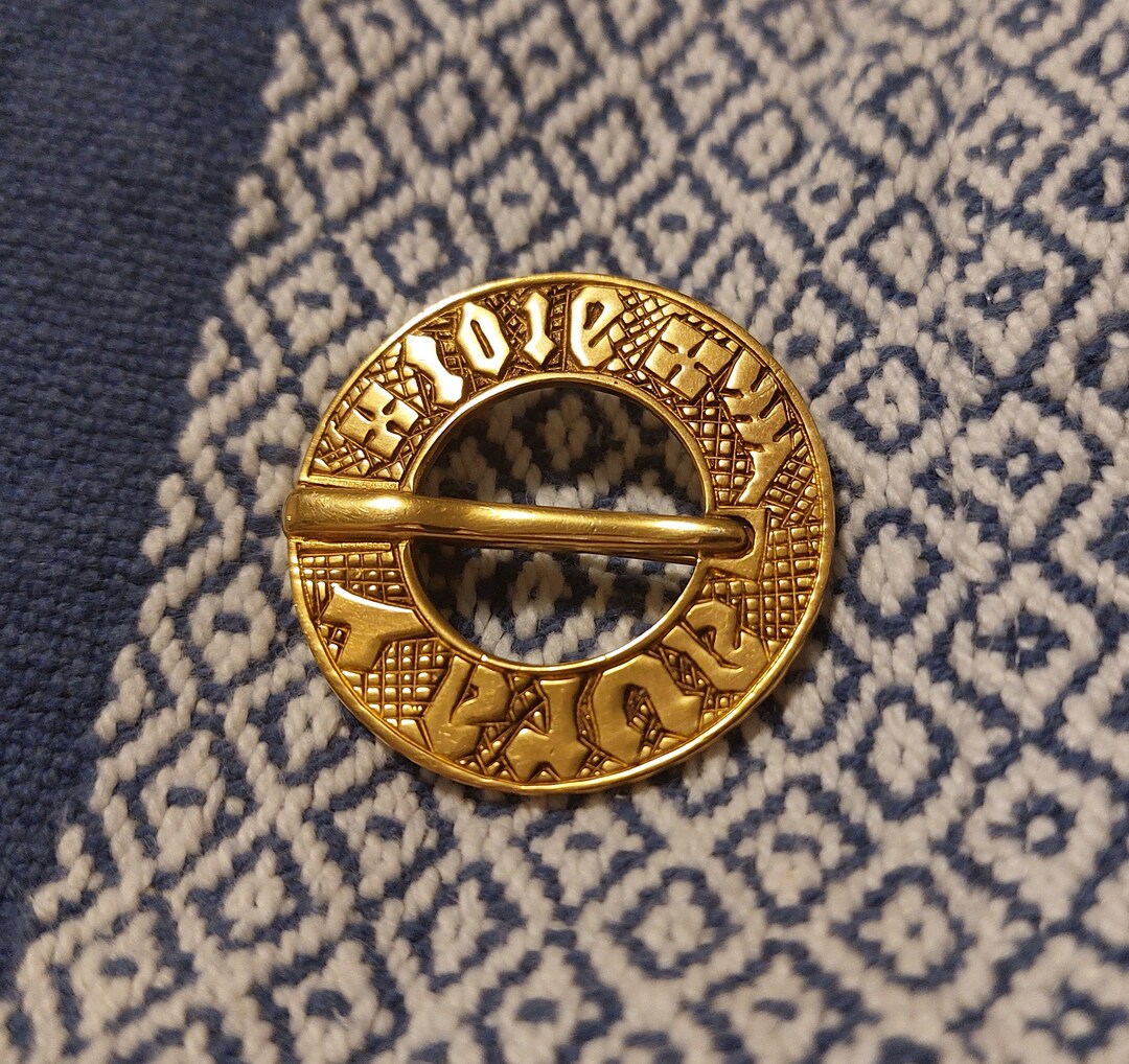 Gothic 14th Century French Brooch - Museum Reproduction - Etsy