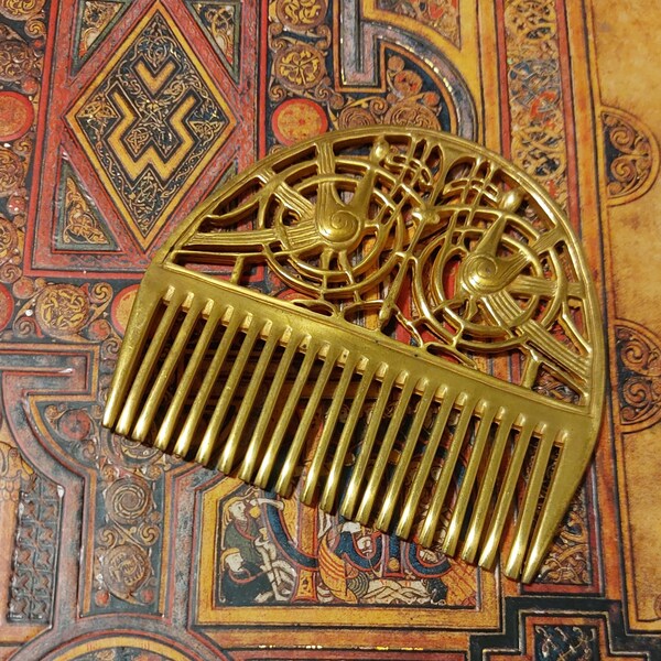 Celtic Hair Comb - Etsy