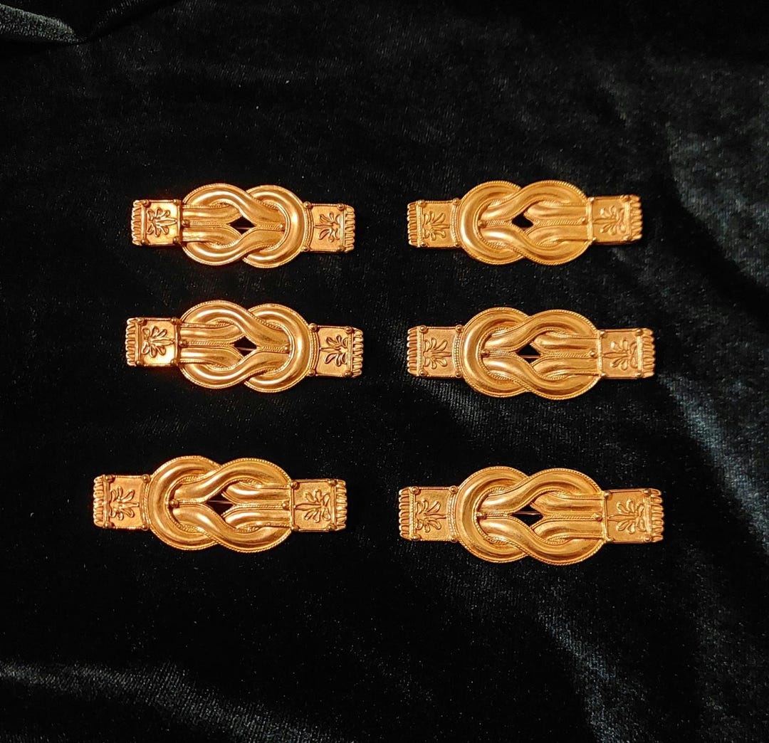 A Matched Pair of Greek Herakles Knot Brooches - 3rd Century BC ...