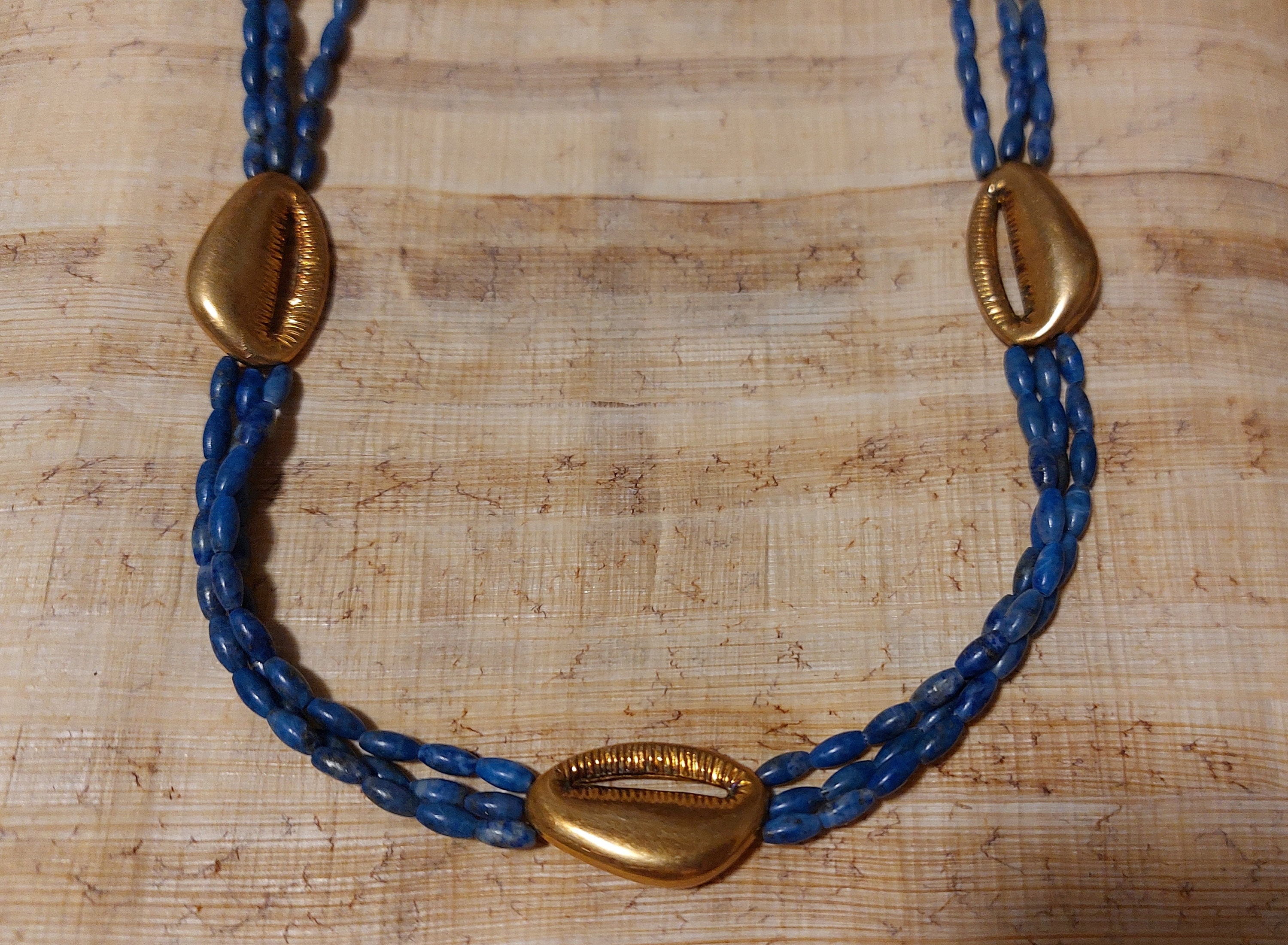 Ancient Egyptian Cowrie Shell Necklace Museum Reproduction - Etsy