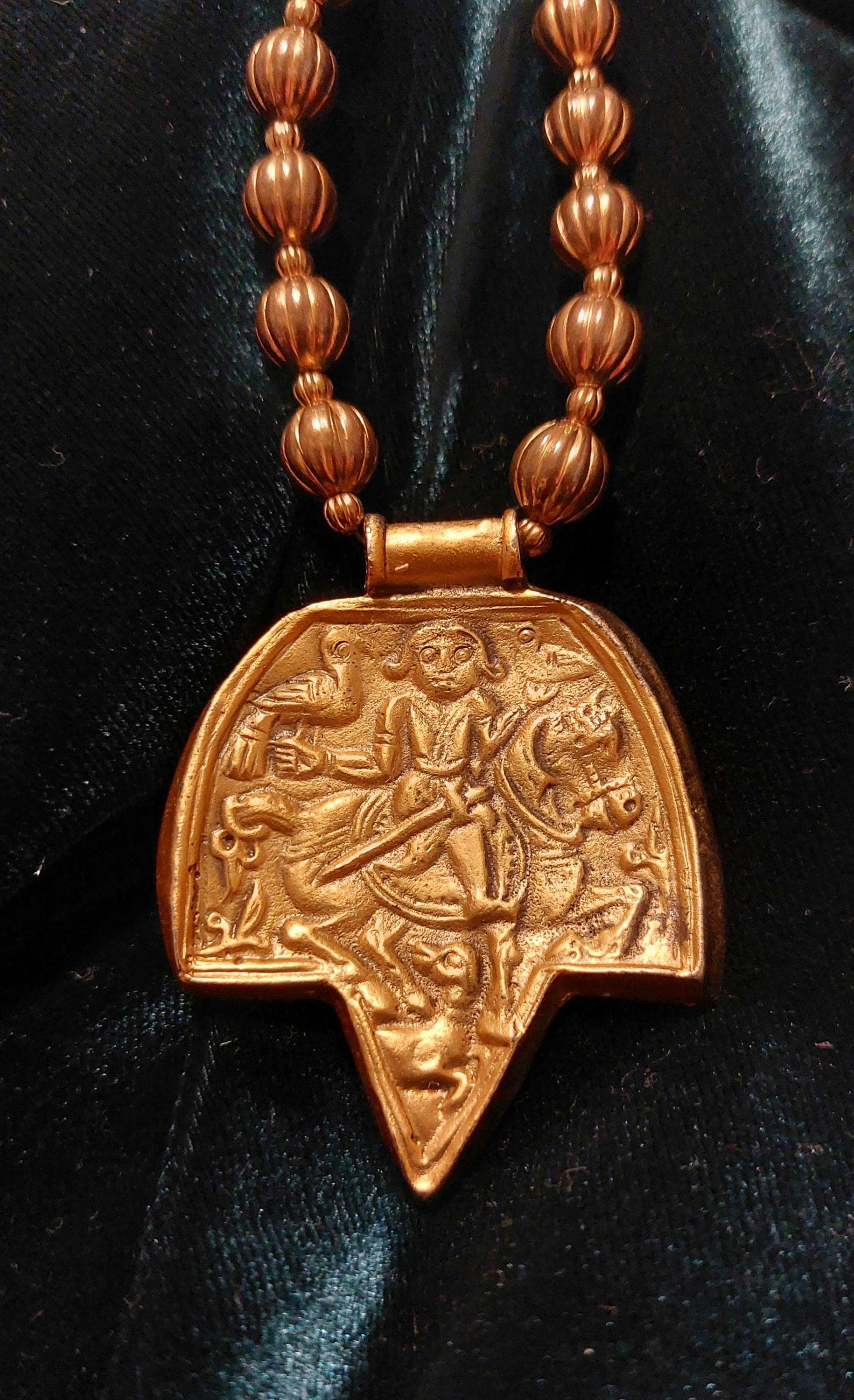13th Century Hunting Scene Necklace - Museum Reproduction - Etsy