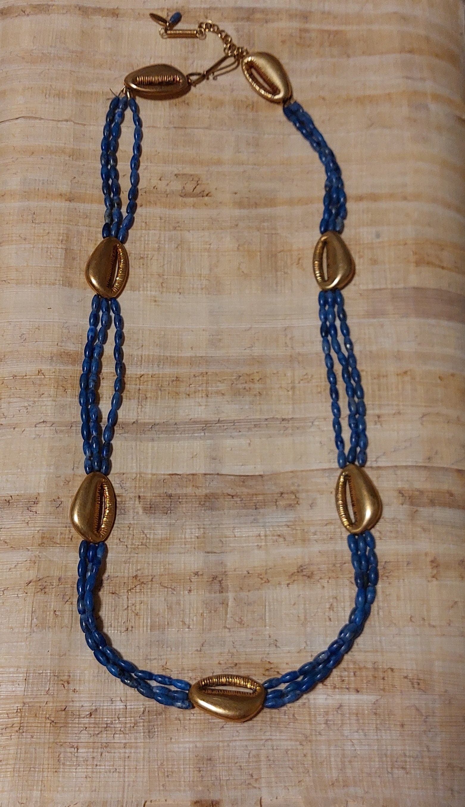 Ancient Egyptian Cowrie Shell Necklace Museum Reproduction - Etsy