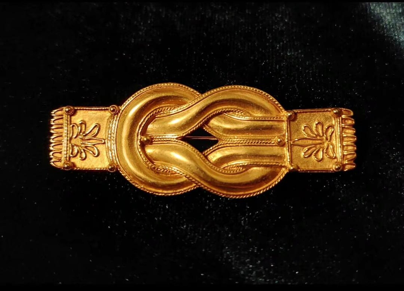 A Matched Pair of Greek Herakles Knot Brooches - 3rd Century BC ...