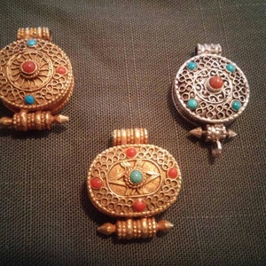 Roman Bulla Style Locket - Sterling - Etsy