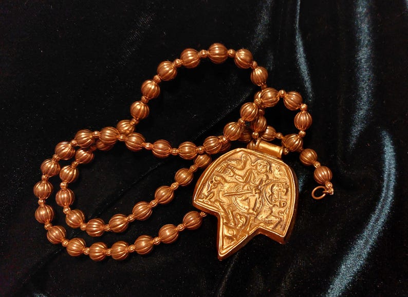 13th Century Hunting Scene Necklace - Museum Reproduction - Etsy