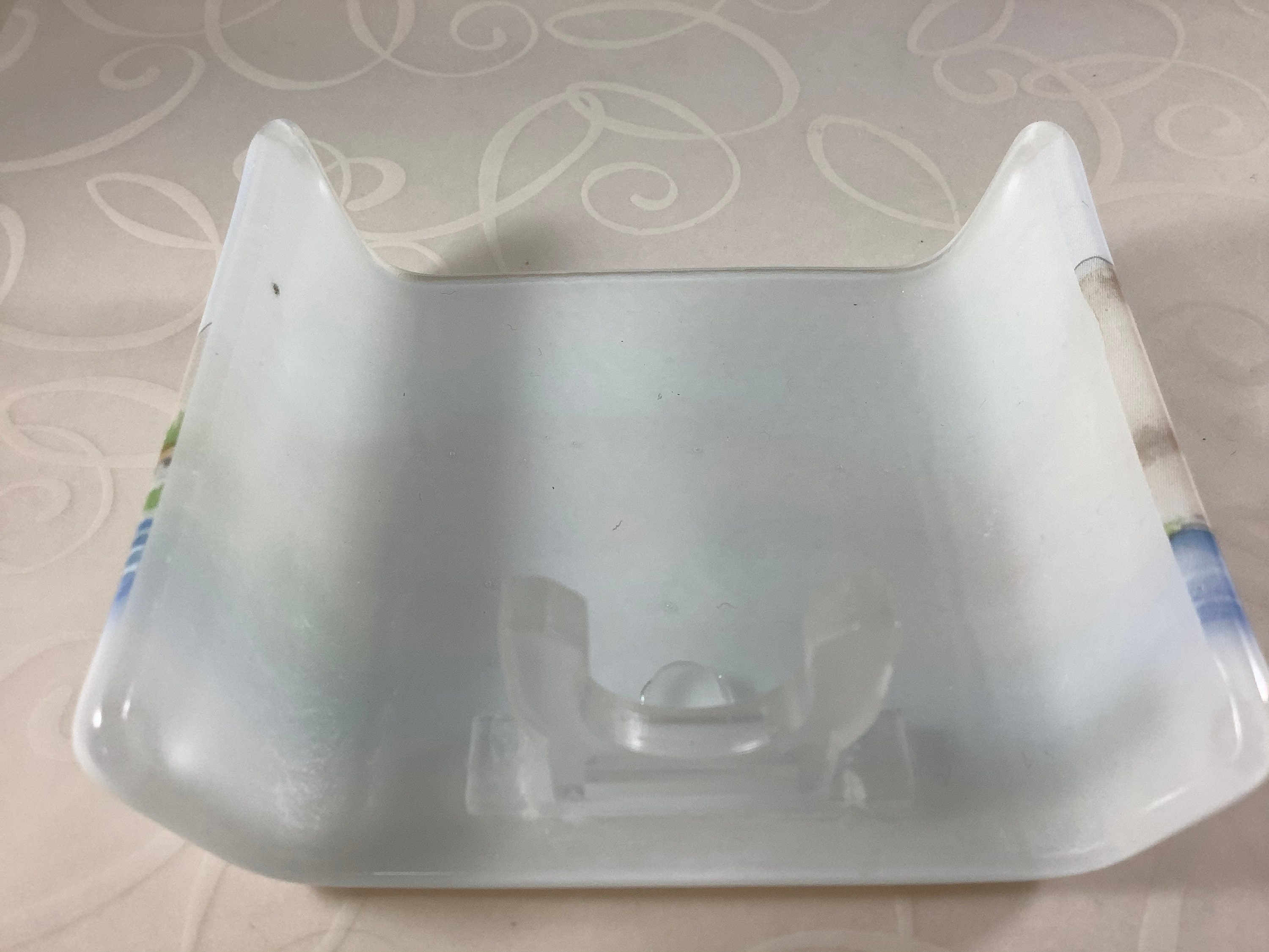 Plane Fused Glass Plug in Travel Night Light With Draped Sides | Etsy