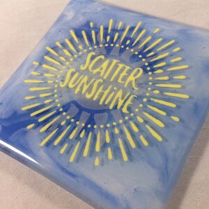 Scatter Sunshine Plug in Night Light Made With Fused Glass or - Etsy