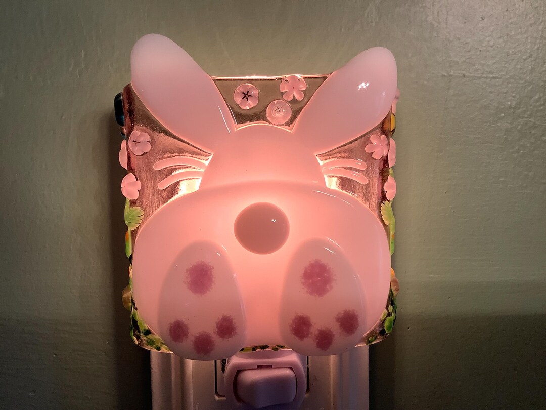 1 Hopping Bunny Butt Fused Glass Rabbit Easter Bunny Peter Cotton Tail ...