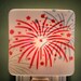 Celebration Fused Glass Plug in Fireworks Night Light With - Etsy