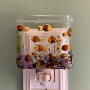1 Fish Tank Fused Glass Night Light Plug in Wall Outlet Sconce - Etsy