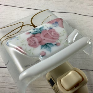 1 Tea Cup Fused Glass Plug in Kitchen Night Light Outlet Sconce - Etsy