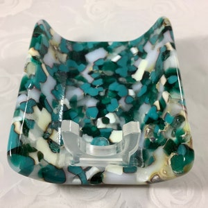 Reactive Frit Fused Glass Glass Plug in Night Light - Etsy