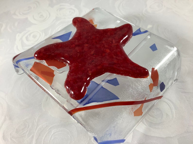 Starfish Fused Glass Plug in Beach Night Light Mini Outlet - Etsy