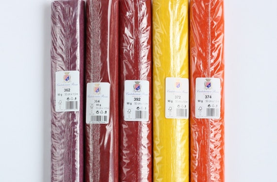 90g Crepe Paper by Cartotecnica Rossi 150x50cm Quality | Etsy