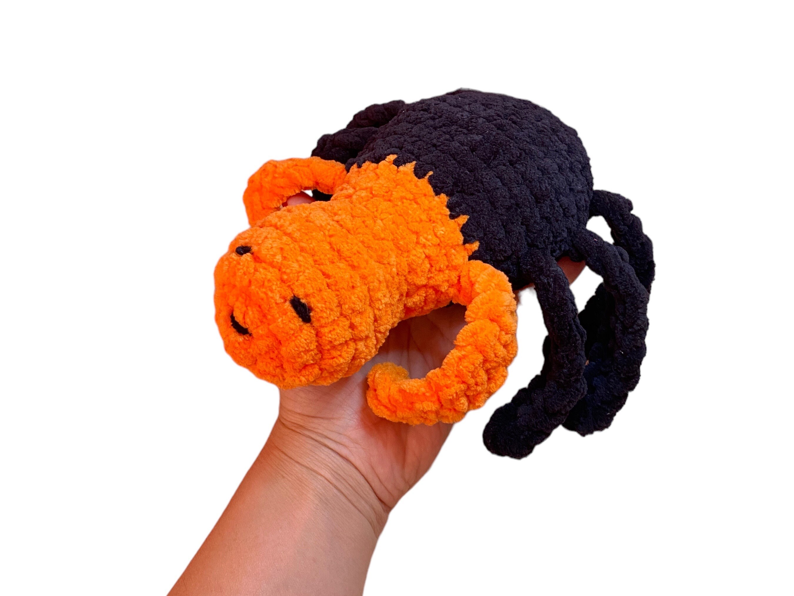 Spider Crochet Pattern Baby Ghost Snuggle Toy Newborn Toy - Etsy