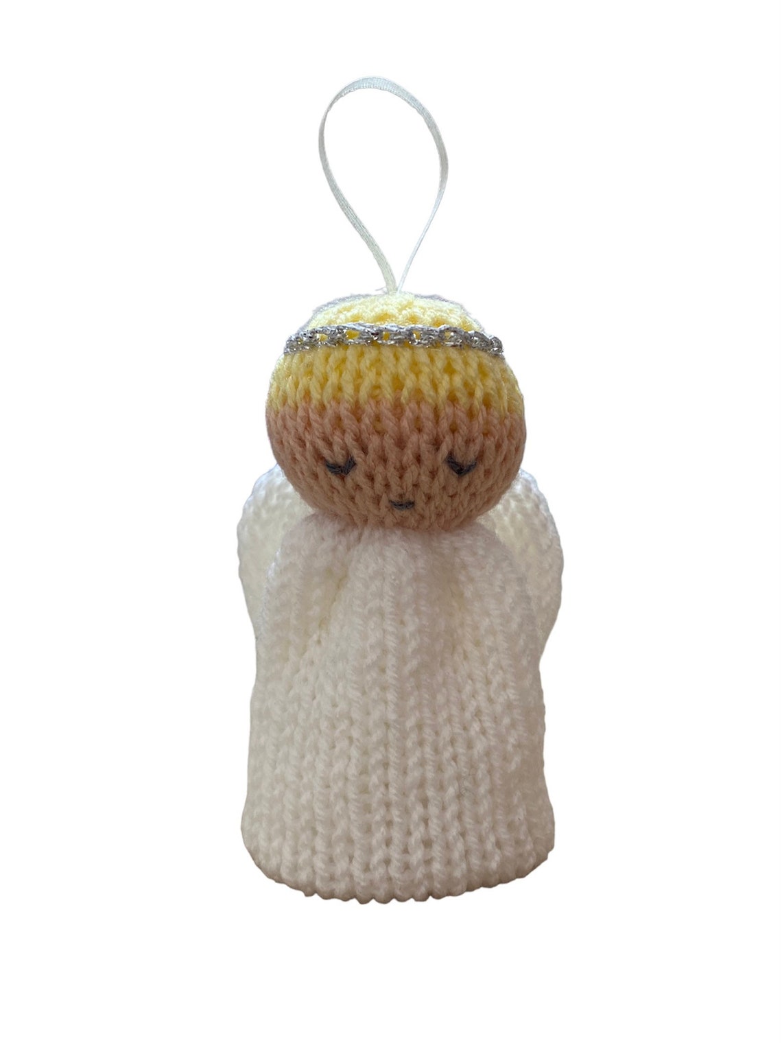 Crochet Christmas Angel Doll, Knit Angel Doll, Amigurumi Angel ...