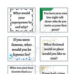 Personalized Icebreaker Printable Team Building Cards Group - Etsy