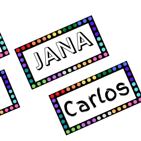 Printable Cubby Tag - Etsy