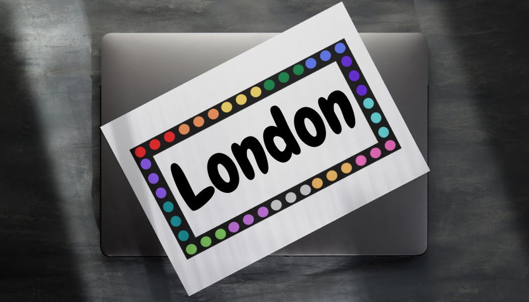 Printable Classroom Name Tag, Student Desk Label, School Name Cards ...