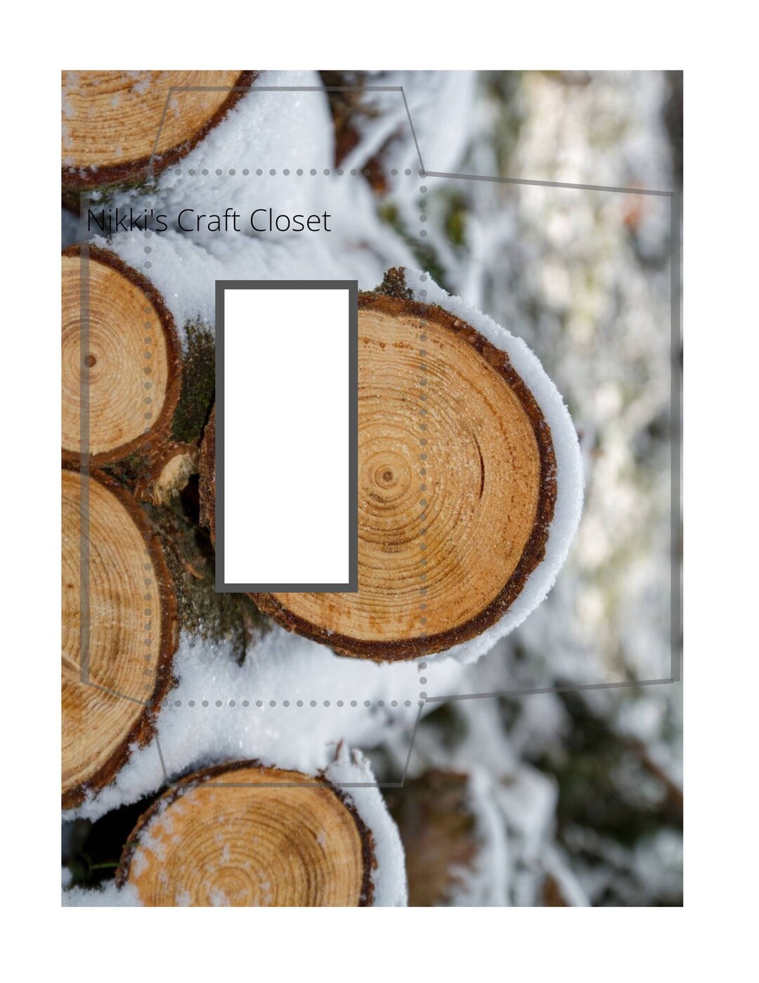 Set of 8 Printable Winter Themed Cash and Coupon Envelopes, Instant ...