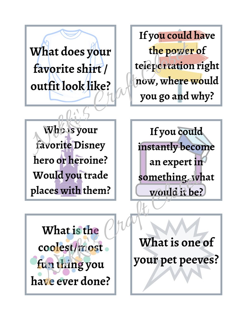 Laminated Icebreaker Team Building Cards Fun Party Game for - Etsy