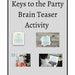 Personalized Printable Icebreaker Activity, Meeting Icebreaker, Brain ...