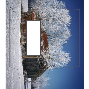Set of 8 Printable Winter Themed Cash and Coupon Envelopes, Instant ...