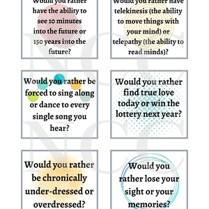 Laminated Icebreaker Team Building Cards, Fun Party Game for Game Night ...