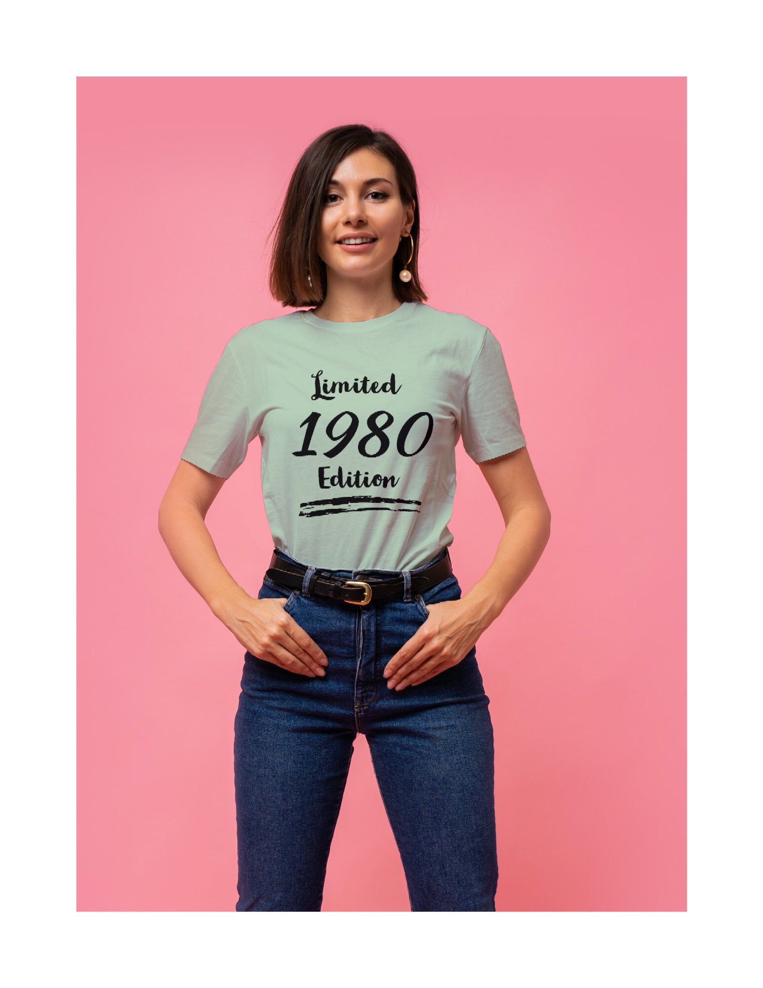 1980 Shirt Designs, 1980 Birth Year, Vintage 1980 Printable, 1980 ...