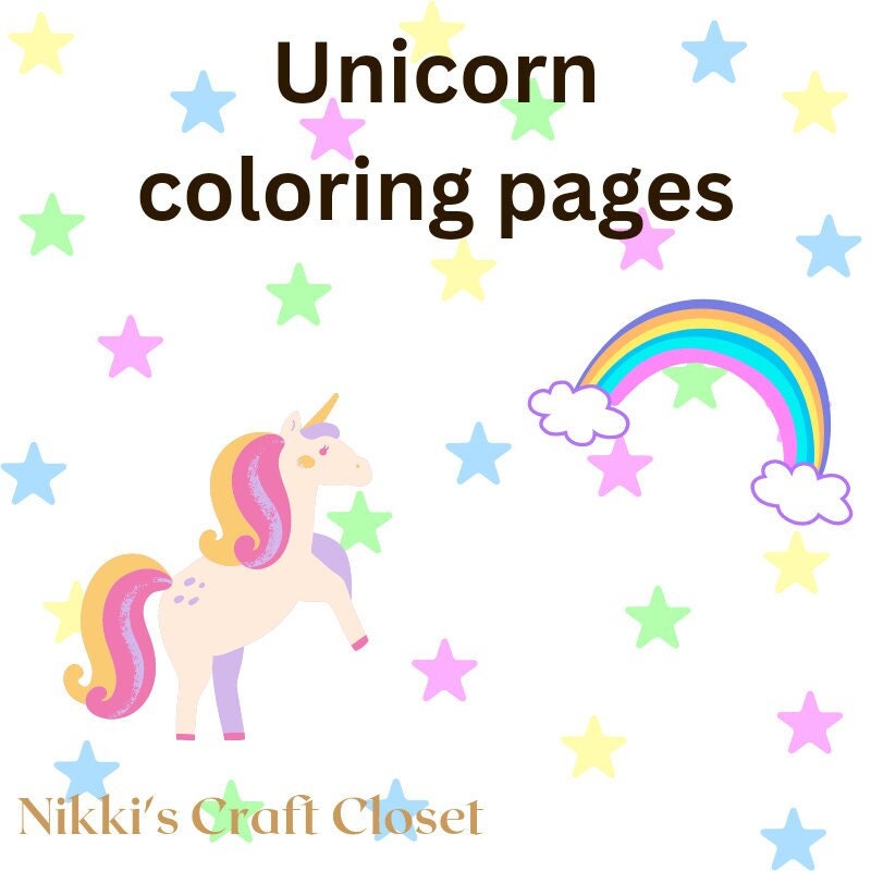 Unicorn Coloring Pages, Unicorn Printables, Unicorn Games, Unicorn ...