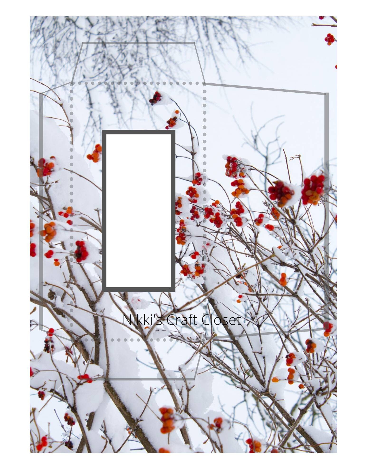 Set of 8 Printable Winter Themed Cash and Coupon Envelopes, Instant ...