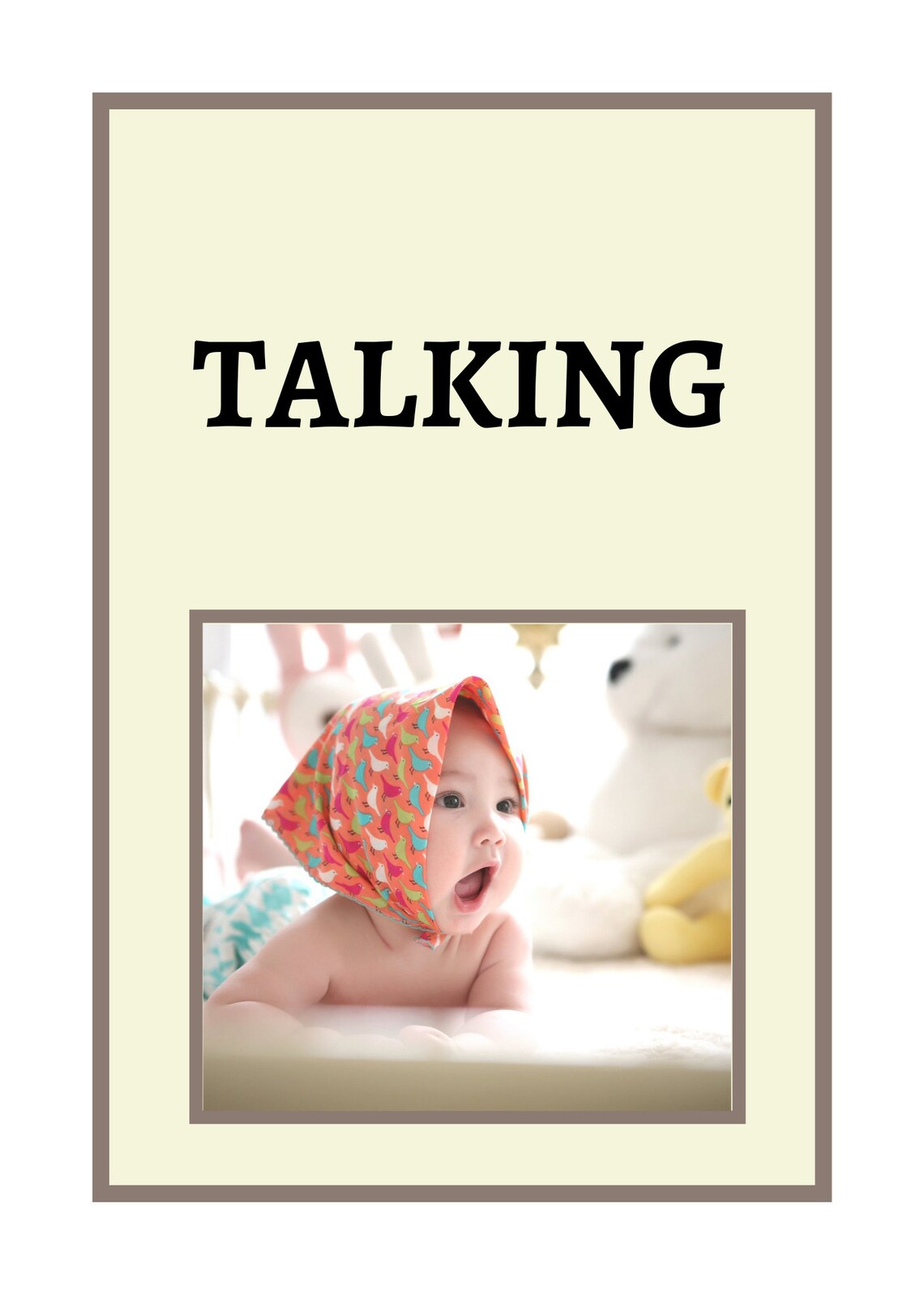 Ten Printable Baby Toddler Faces Flash Cards, Instant Digital Download ...