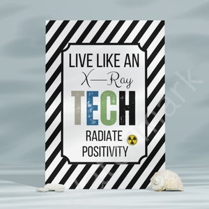 X-ray Tech Printable Sign, Xray Printable, X-ray Tech Print, Radiate ...