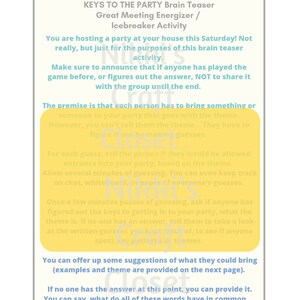 Personalized Printable Icebreaker Activity, Meeting Icebreaker, Brain ...