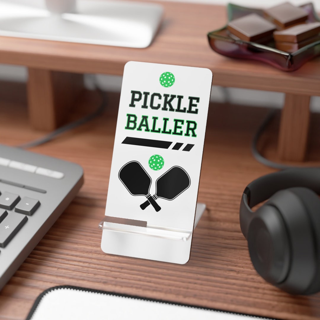 Pickleball Mobile Phone Display Stand, Pickleball Gift, Funny ...