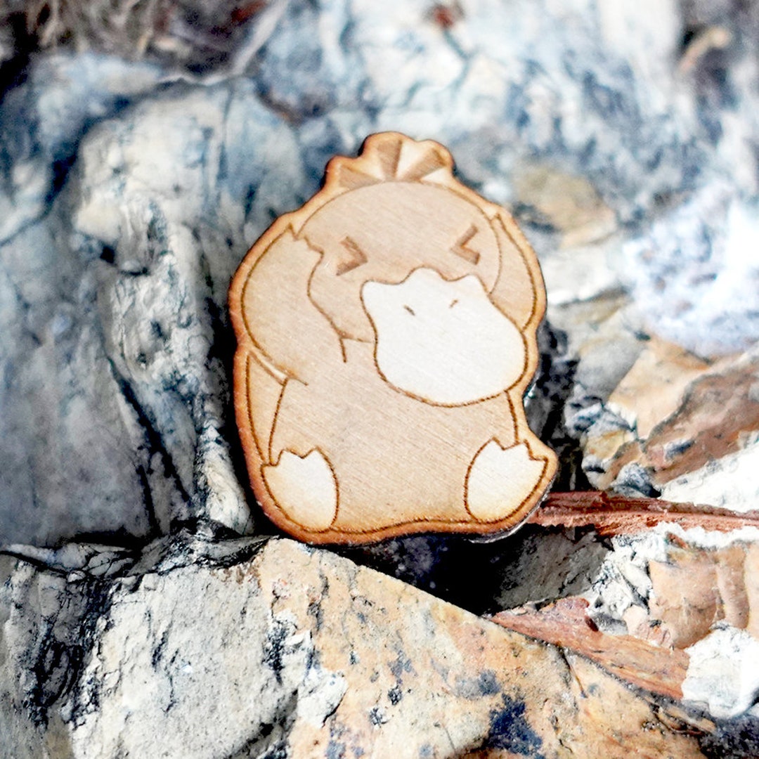 Psyduck Wooden Pin - Etsy