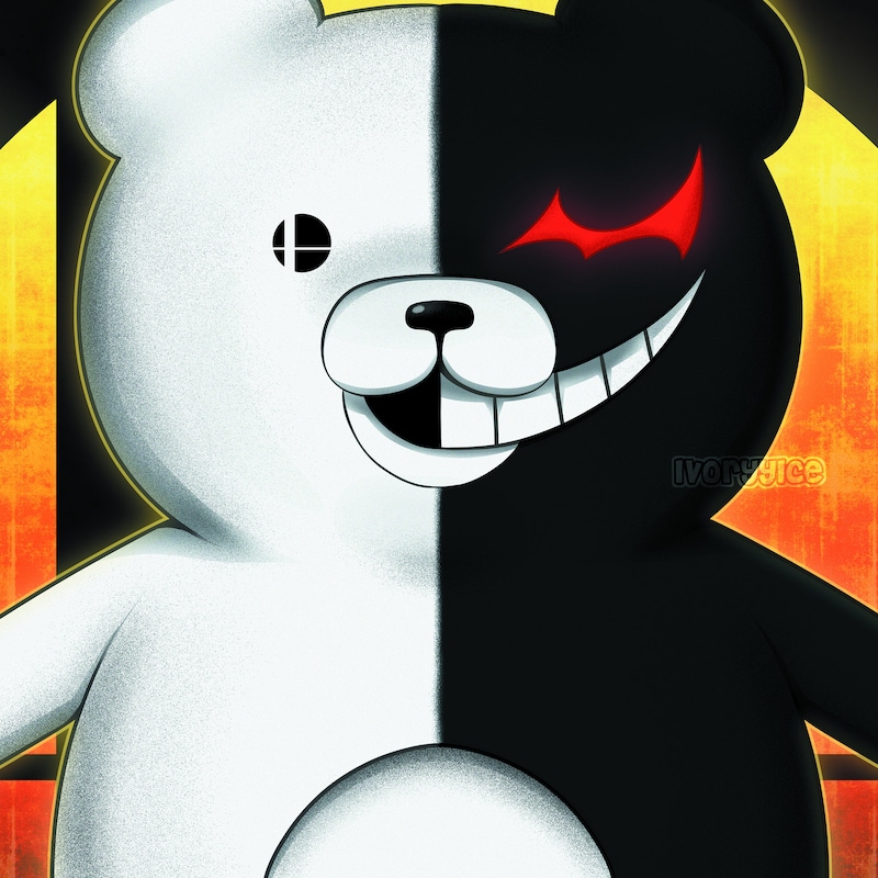 Monokuma Plush - Etsy