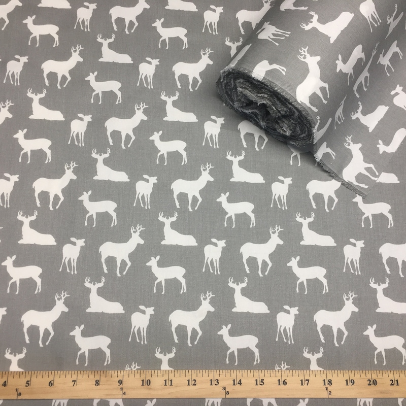 Deer Fabric - Etsy