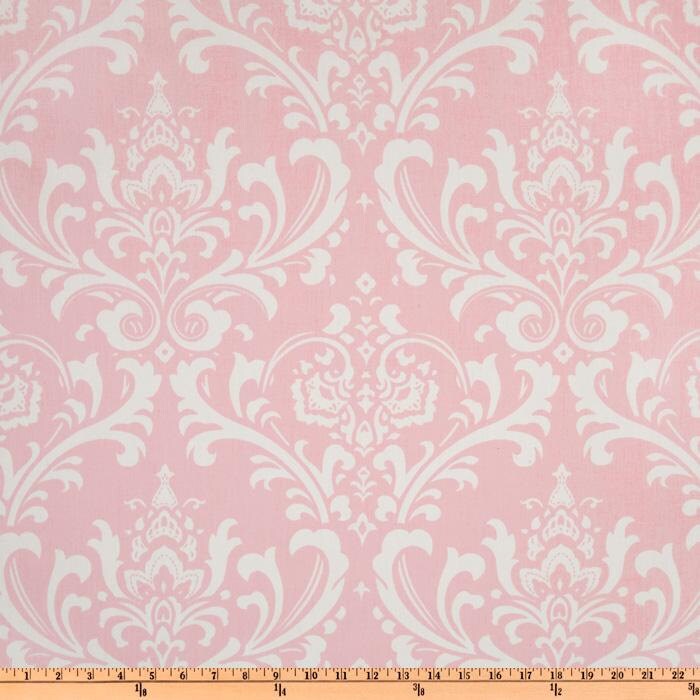 Light Pink Damask Background
