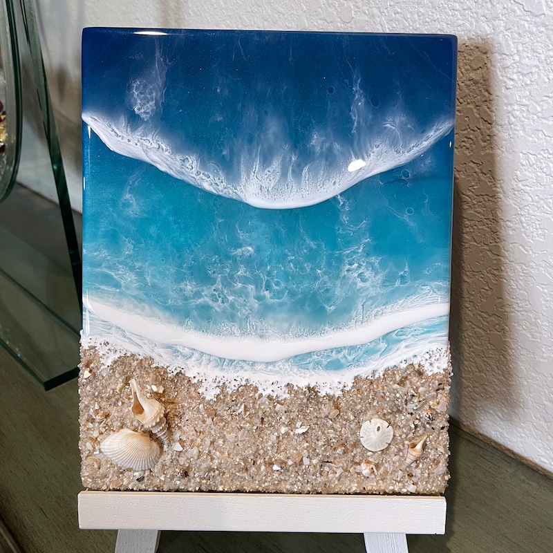Sea Shell Resin Art - Etsy