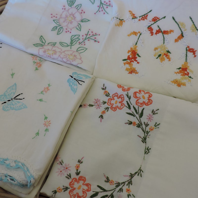 Vintage Pillowcases - Etsy