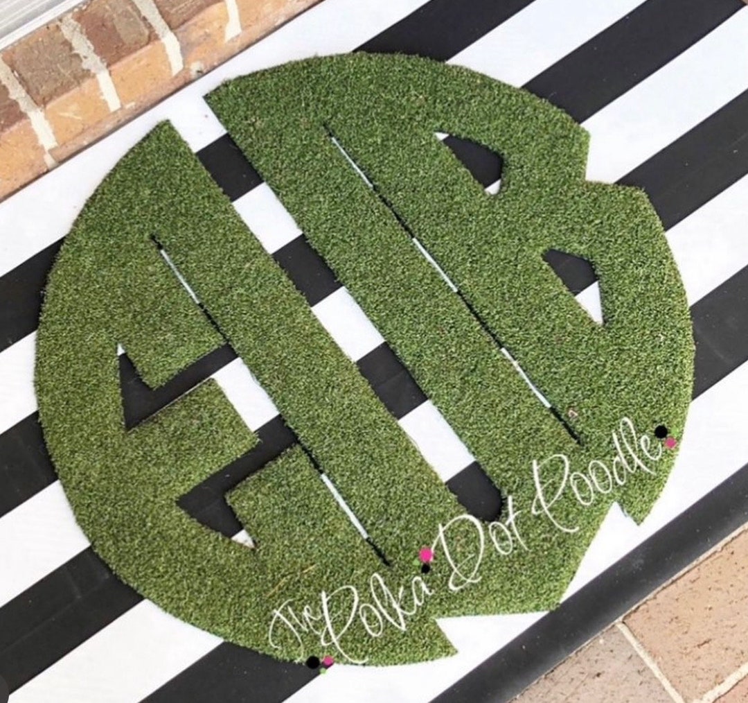 Monogrammed Door Mat - Etsy