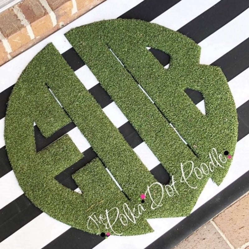 Front Door Monogram - Etsy