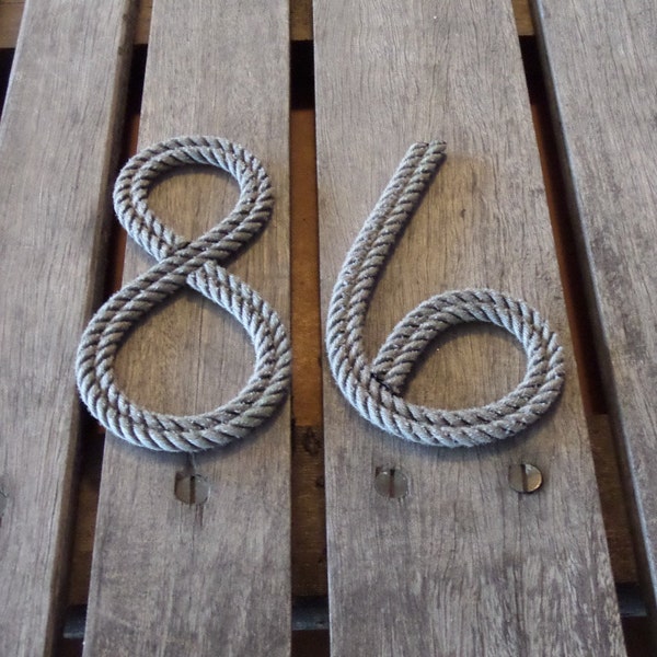 Rope Letters - Etsy