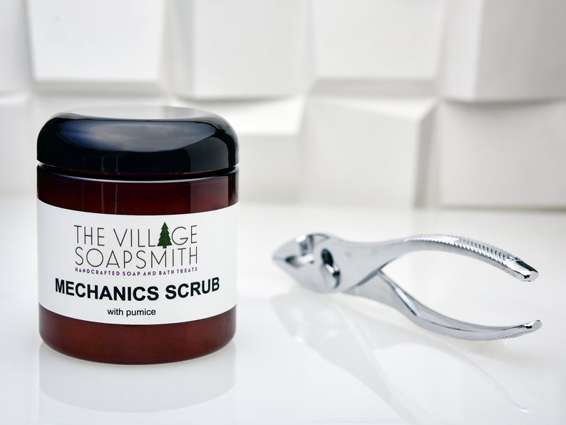 Mechanics Scrub With Pumice and Aloe Vera Hand Scrub Grease - Etsy